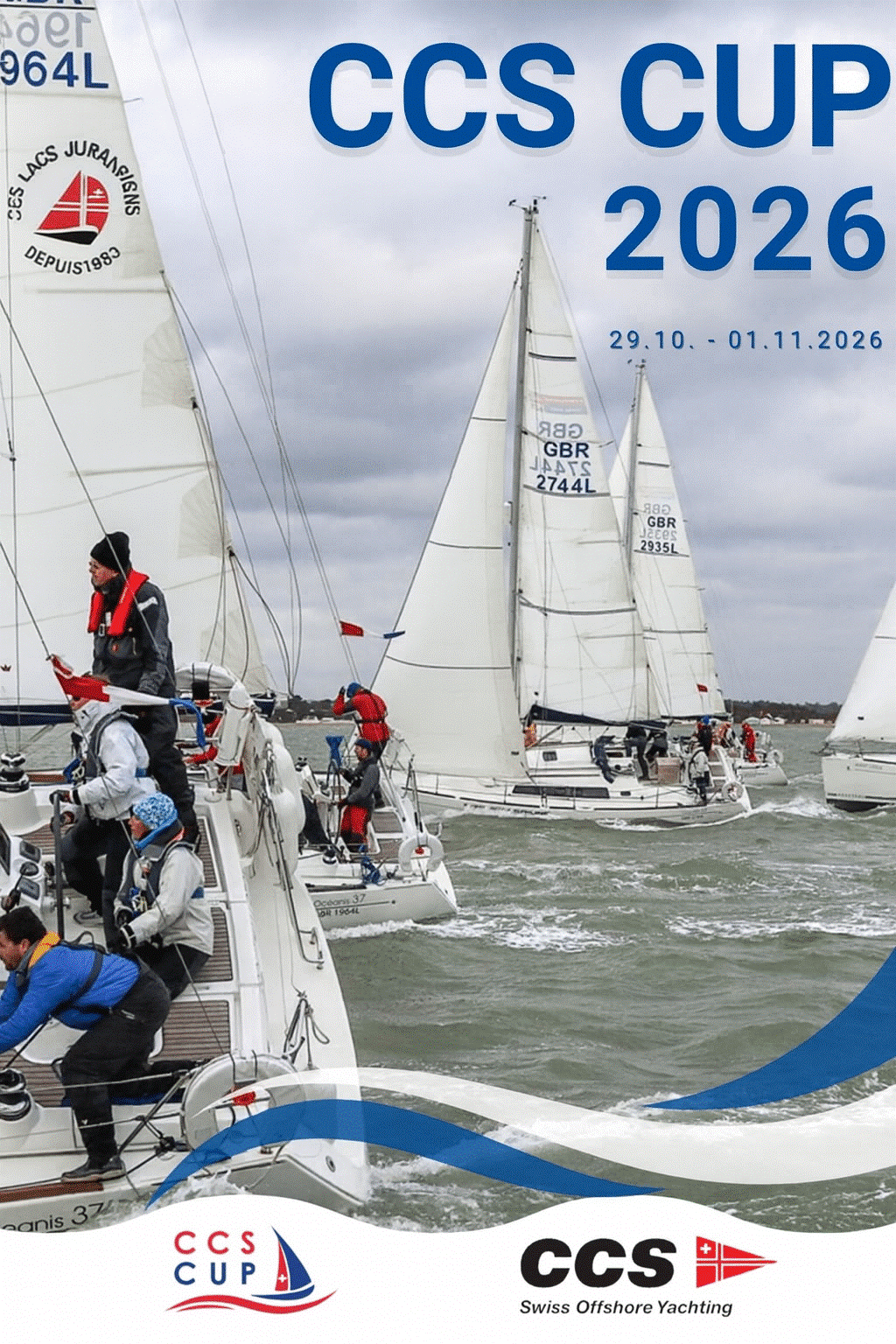 CCS Cup 2026 – dans le Solent – CCS Lacs Jurassiens